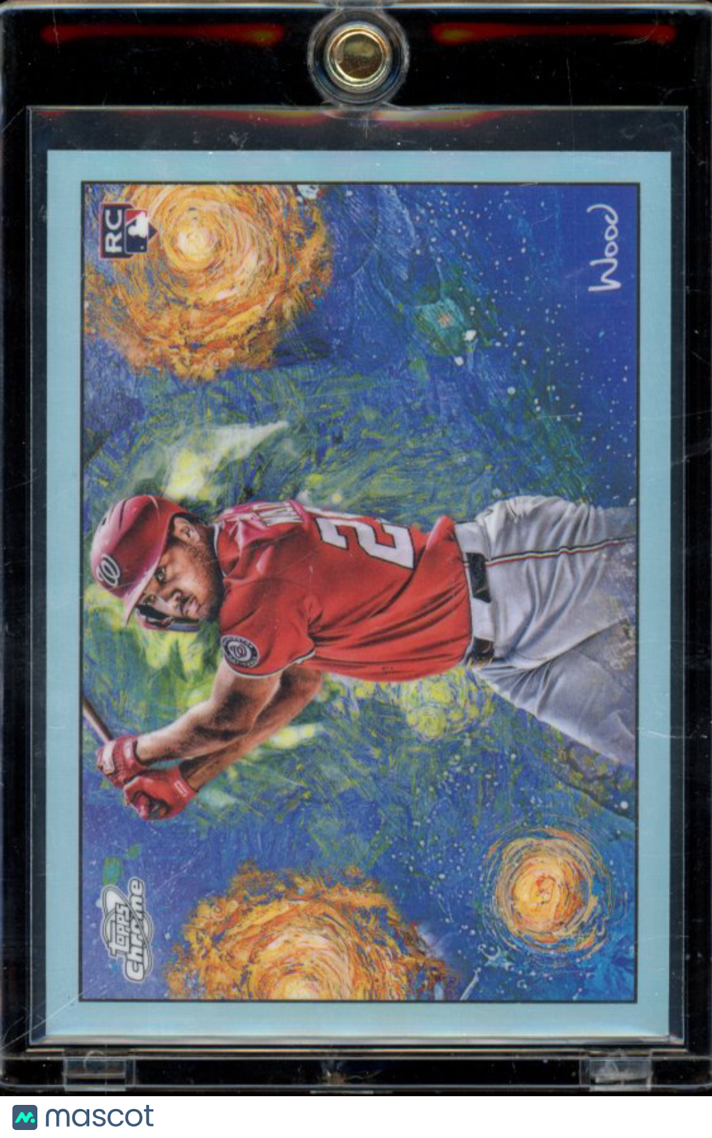 2025 Topps Chrome Cosmic James Wood Stars In The Night Rookie – The ...