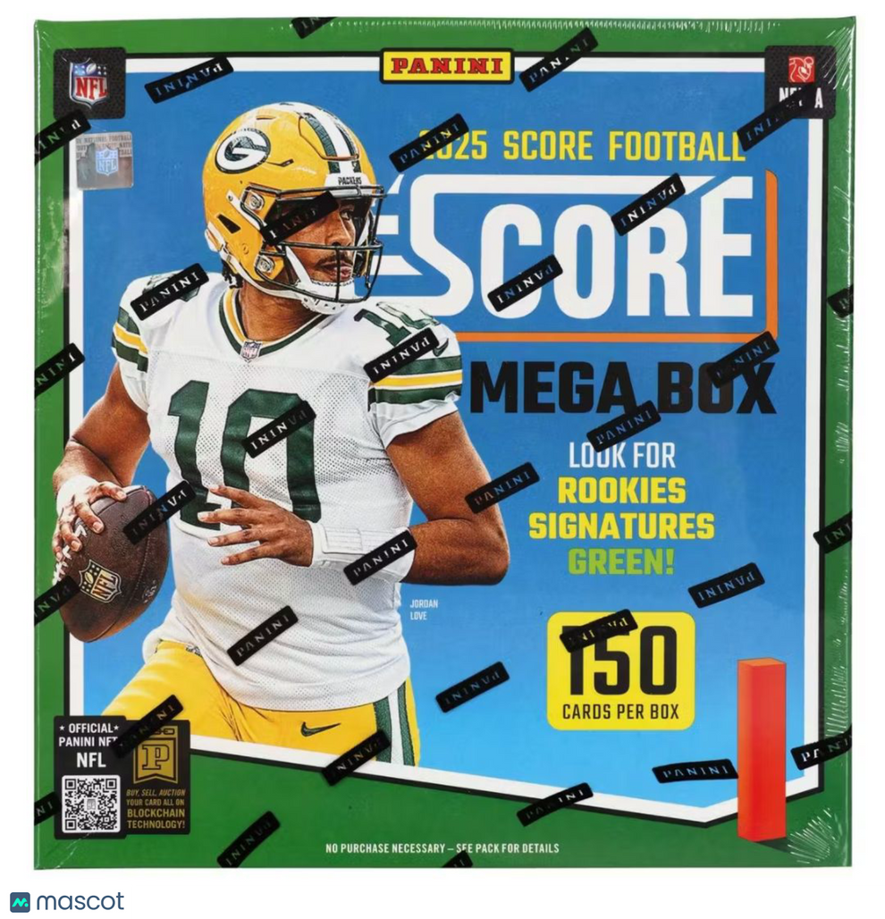 2025 Panini Score Football Mega Box – The Card Capital