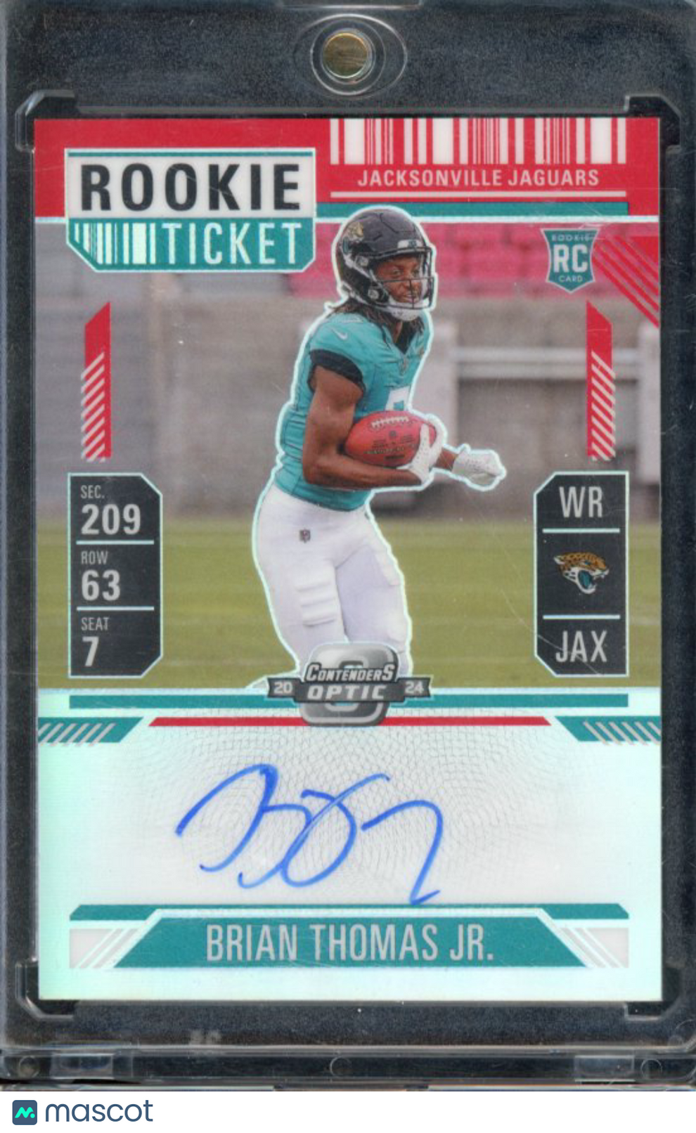 2024 Contenders Optic Brian Thomas Jr Red Rookie Auto /175 – The Card ...