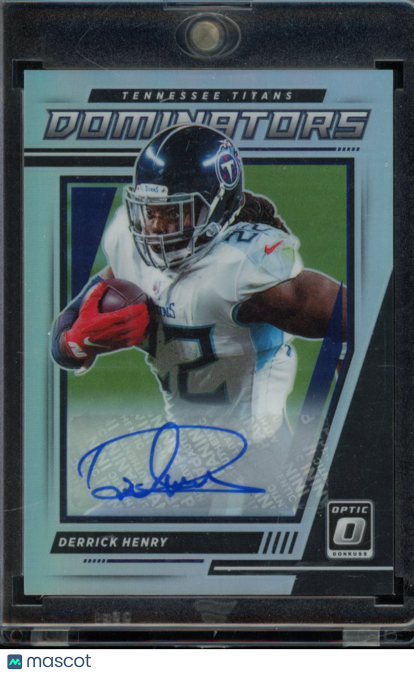 2021 Optic Derrick Henry Dominators Auto /99 – The Card Capital